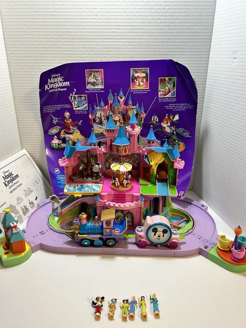 DISNEYS MAGIC KINGDOM Castle Play Set By Mattel From 2000 In Amazing ...