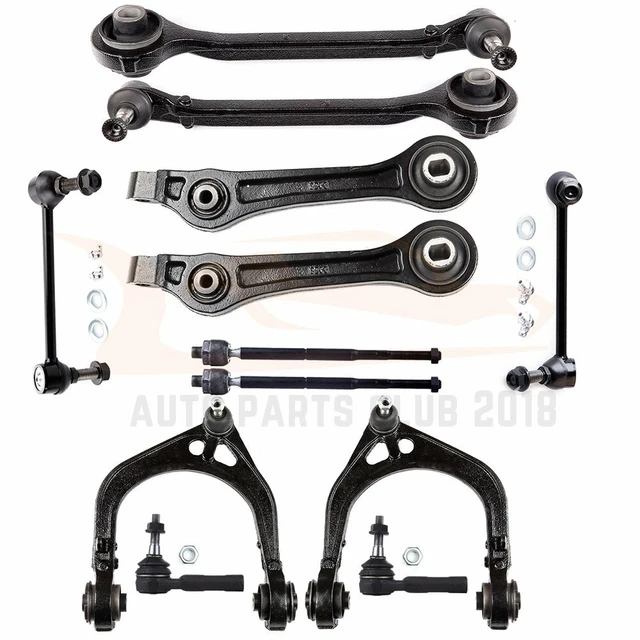 COMPLETE 12 SET Upper Lower Control Arms Kit For Dodge Charger & Magnum ...