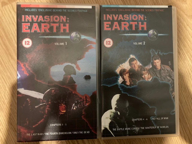 INVASION: EARTH CHAPTERS 1-6 VHS Tapes Rare VGC £14.24 - PicClick UK