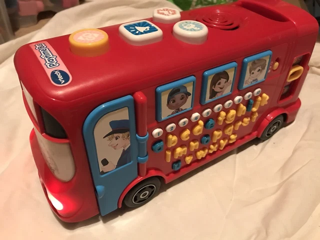VTECH PLAYTIME BUS With Phonics, numbers , Music, Challenges ...