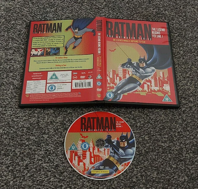 BATMAN THE ANIMATED Series The Legend Begins Volume 1 Kids Children Pal ...
