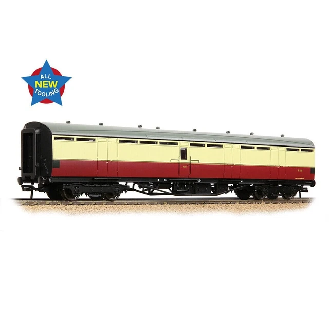 BACHMANN 34-361 THOMPSON Full Brake Coach BR Crimson/Cream E11E £59.00 ...