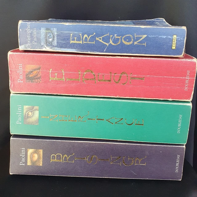 Inheritance Cycle Eragon Eldest Brisingr Christopher Paolini 4x Paperback Books 25 00 Picclick Au