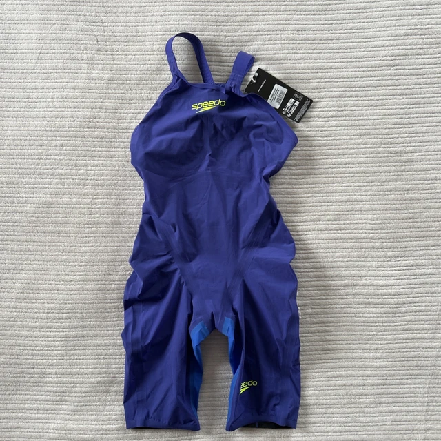 SPEEDO WOMENS FASTSKIN LZR Pure Valor 2.0 Openback Kneeskin Purple Size ...