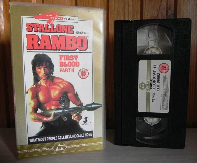 RAMBO: FIRST BLOOD Part II [VHS Tape] EUR 29,28 - PicClick IT