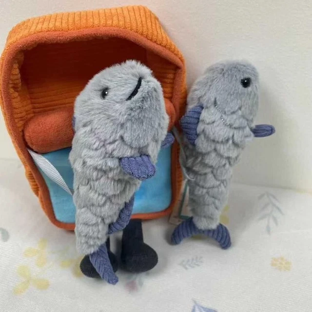 FOR KIDS SOOTHING Toy Huggable *Je//lly cat Amuseables Plushies Sardine ...