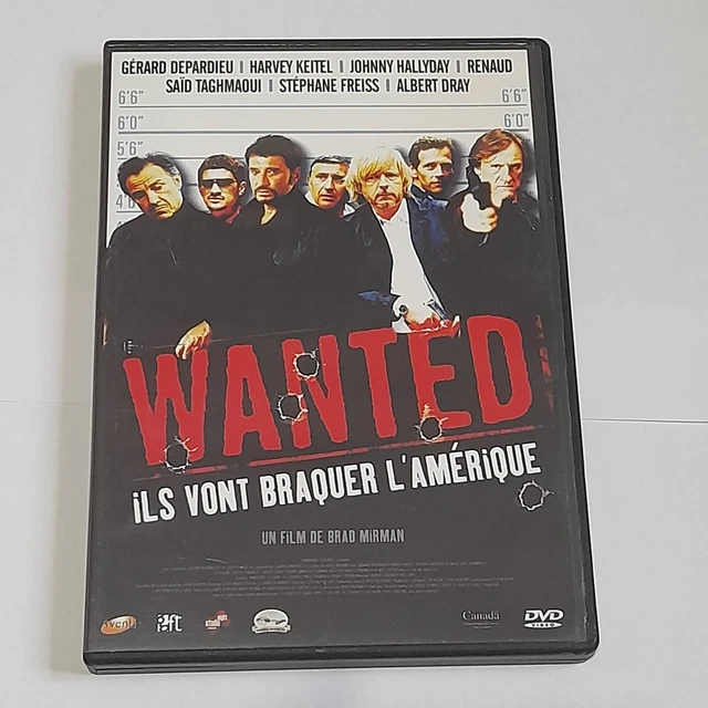 DVD WANTED JOHNNY Hallyday Renaud Gérard Depardieu EUR 6,80 - PicClick FR