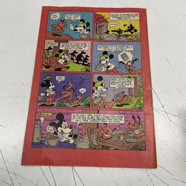 ORIGINAL RETRO COMIC Book Cartoon Kid Walt Disney M247 Mickey Mouse ...