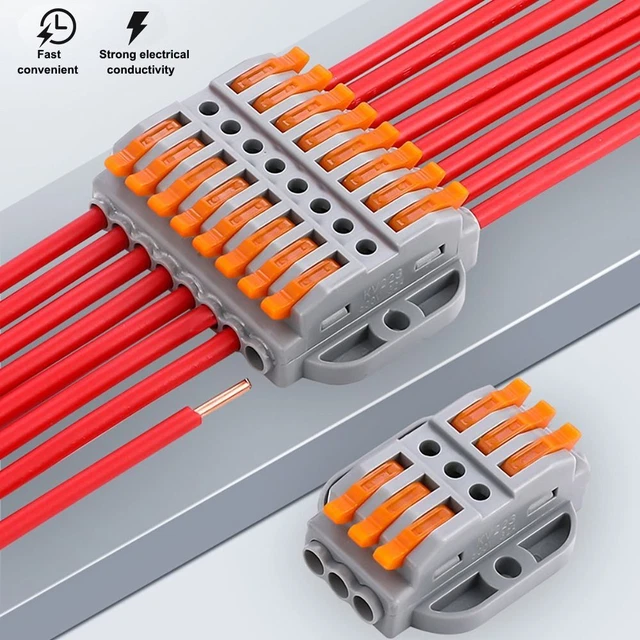 MINI QUICK TERMINAL Block Compact Splice Electrical Connectors ...