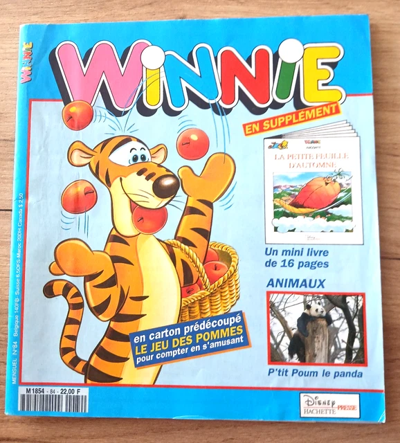 WINNIE N° 84 HIAWATHA PRALINE et PRUNEAU coco lapin 1992+ suppléments ...