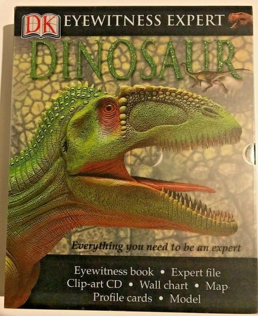 DK EYEWITNESS EXPERT Dinosaur Books, CD, Map, Wall Chart, Model ...