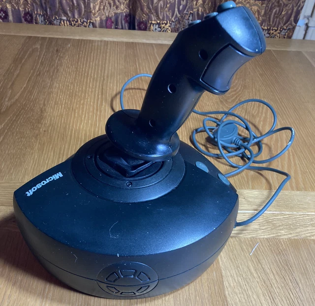 MICROSOFT SIDEWINDER FORCE feedback pro. Joystick. Windows 95-98. Boxed ...