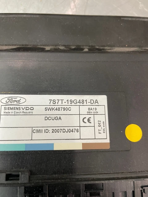 FORD MONDEO MK4 BA7 2.0 Tdci Komfort Steuergerät ZV Keyless ...