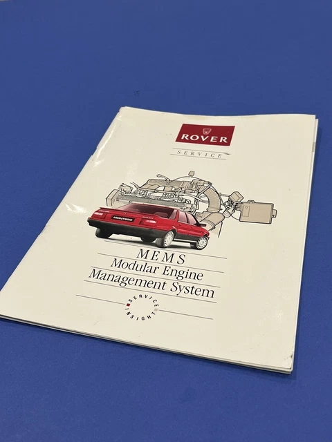 ROVER MEMS MODULAR Engine Management System Book £18.00 - PicClick UK