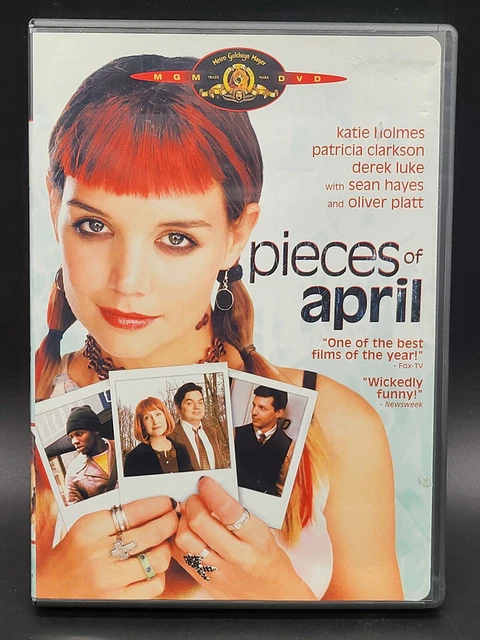 PIECES OF APRIL DVD Katie Holmes Patricia Clarkson Derek Luke Sean ...