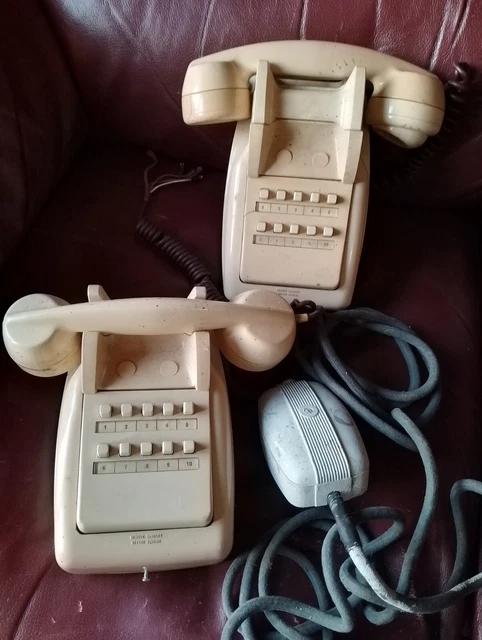 2X ERICSSON INTERCOMS Table/Wall Version One or Two cracks Sold As Seen ...