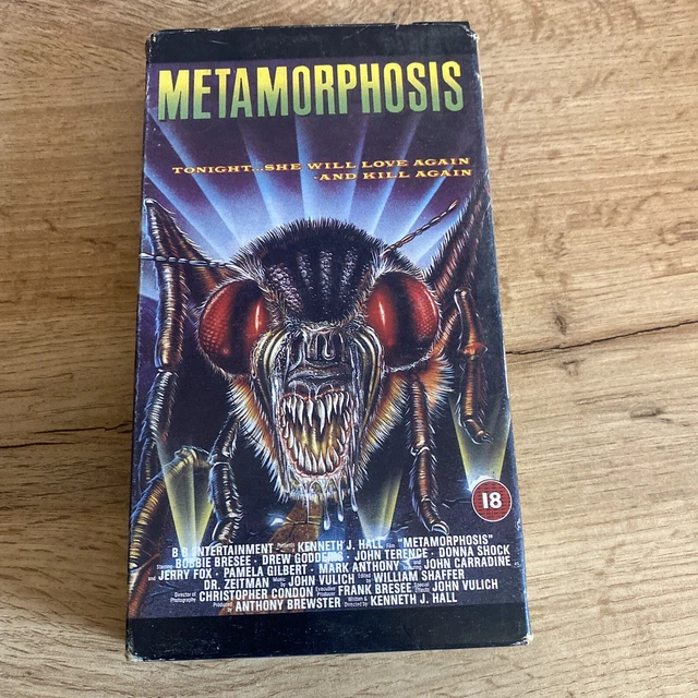 METAMORPHOSIS CARDBOARD SLEEVE VHS Vintage Horror £12.49 - PicClick UK