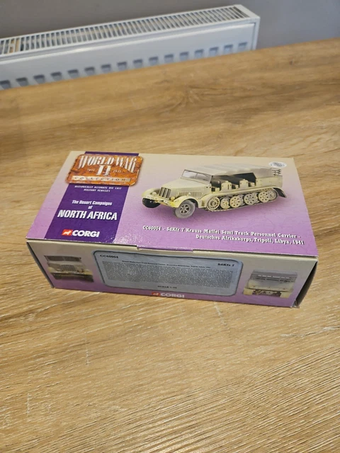 CORGI WWII COLLECTION CC60004 SdKfz 7 Krauss Maffei Semi Track 1:50 ...