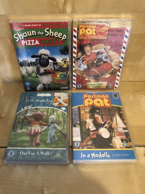 DVD BUNDLE POSTMAN pat, Shaun The Sheep, In The Night Gardens EUR 14,96 ...