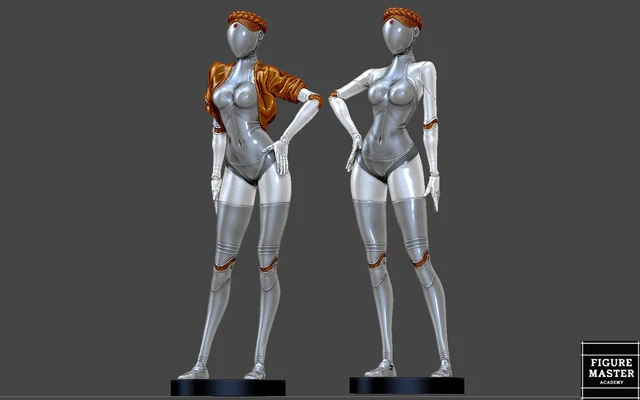 ATOMIC HEART - Twins Robot - Game Garage Kit Figure Collectible Statue Handmade £154.99 ...