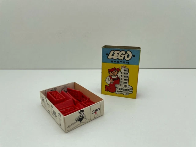 LEGO® 50ER 50S Jahre Schachtel Mursten BOX Vintage OVP ORIGINAL NR 280 ...