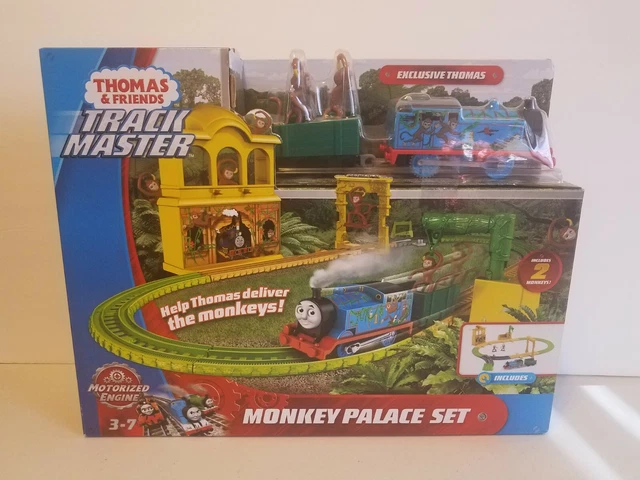FISHER-PRICE THOMAS & FRIENDS Track Master MONKEY PALACE SET NIB NEW £ ...