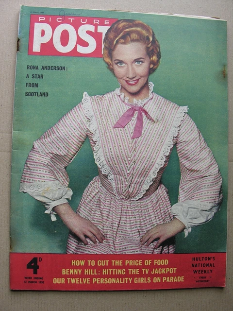 1955 PICTURE POST March 12 Benny Hill, Sheffield Wedesday, United, Rona ...