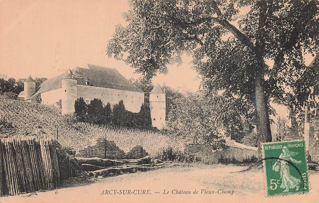 89 ARCY SUR Cure Le Chateau De Vieux Champ EUR 5,90 - PicClick FR