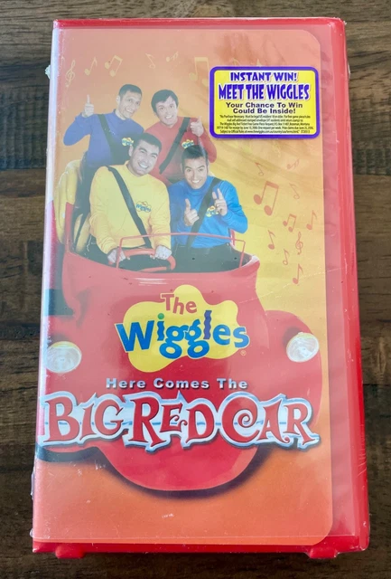 THE WIGGLES : Here Comes The Big Red Car (VHS-2005) BRAND NEW & SEALED ...