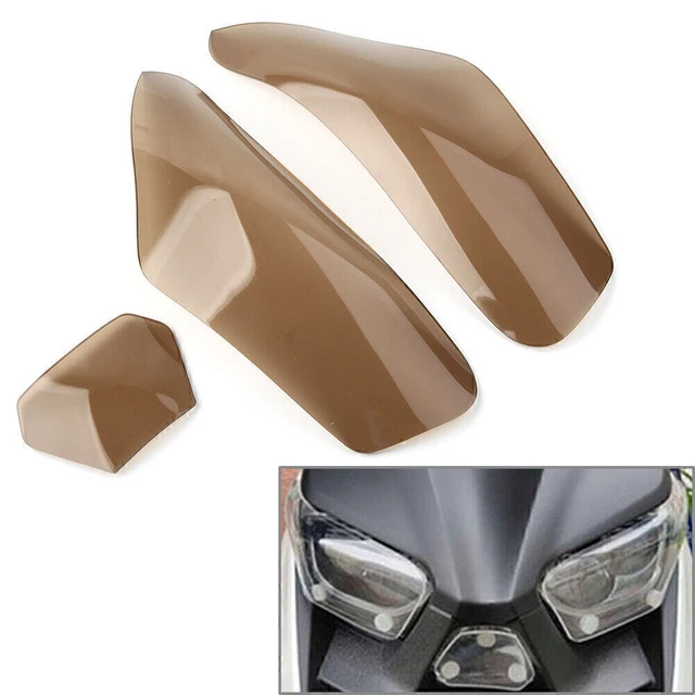 FRONT HEADLIGHT GUARD Shield Screen Cover For YAMAHA XMAX250/300 2017 ...