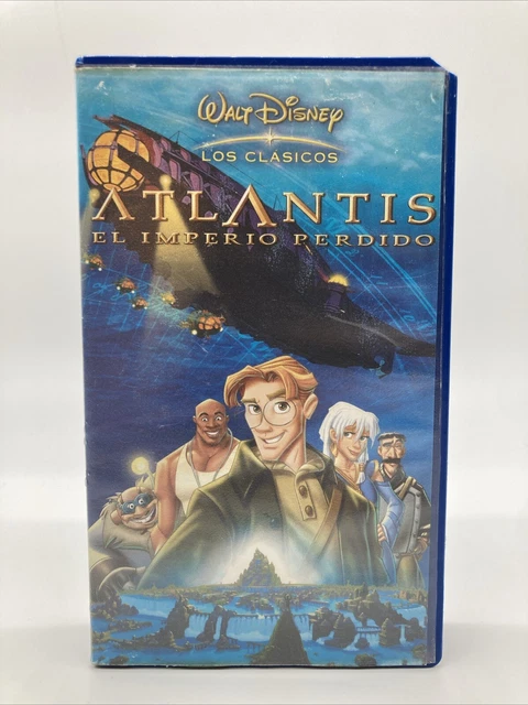 ATLANTIS EL IMPERIO Perdido VHS Spanish/Español Version Mexico Import ...