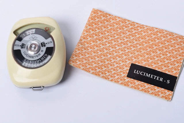 VINTAGE AGFA LUCIMETER S with Original Instructions £11.02 - PicClick UK