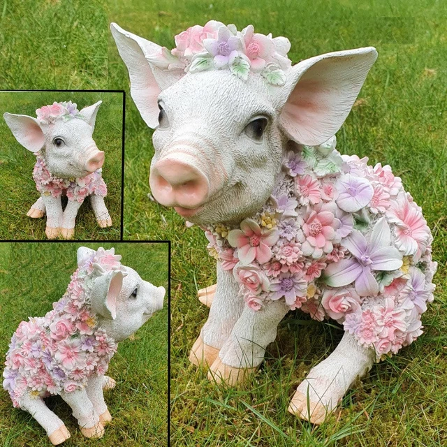 Deko Schwein Garten