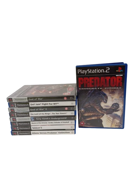 SONY PLAYSTATION 2 PS2 Games Bundle x9 Tony Hawk's Underground Platinum ...
