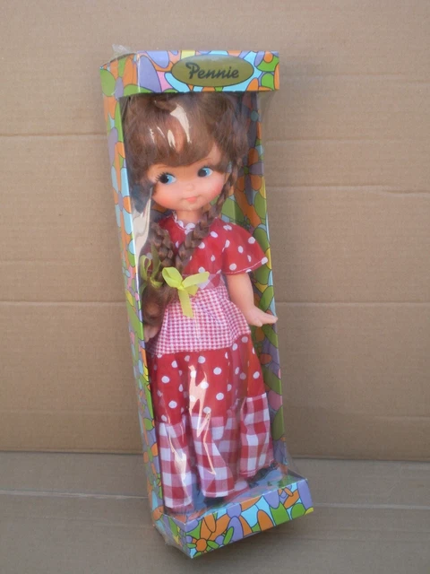 PENNIE WINNIE TEENAGE Clone Fashion 13" Doll 1970s Hong Kong Vintage ...