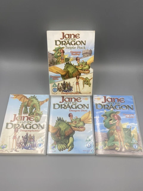 JANE AND THE Dragon Triple Pack Dvd Box Set £6.75 - PicClick UK