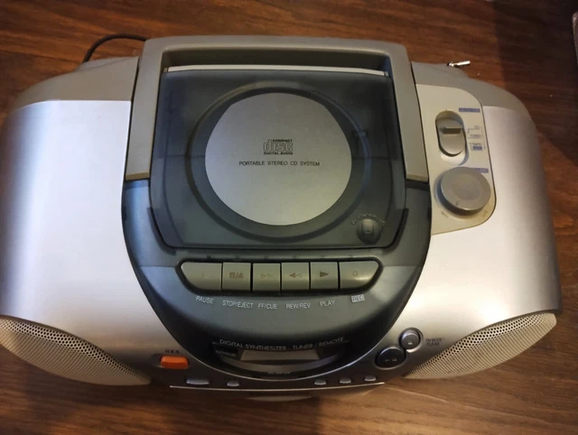 PANASONIC RX-D15 CD/RADIO/CASSETTE PLAYER RECORDER BOOM BOX !! EUR 40 ...