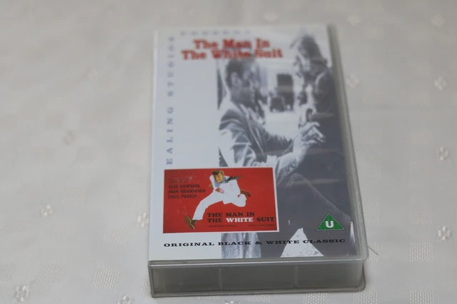 EALING STUDIOS - Classic Film - The Man in the White Suit - VHS - NEW ...
