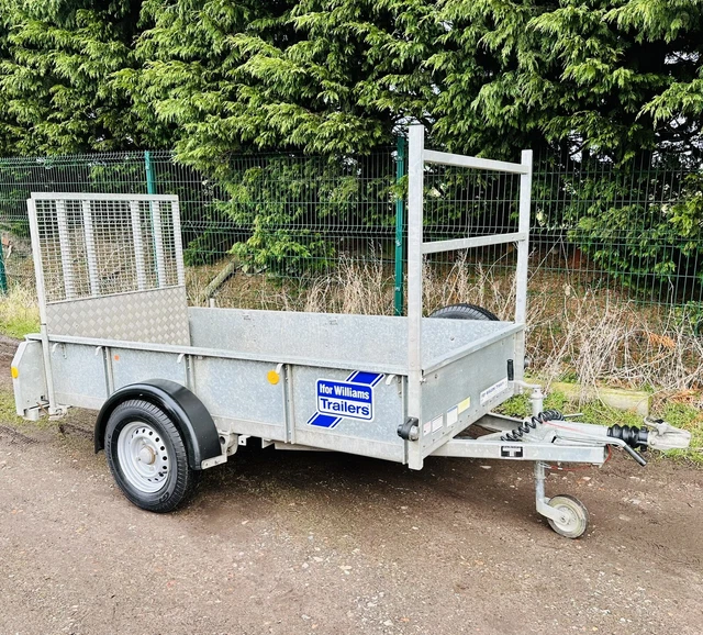 IFOR WILLIAMS GD84 Trailer (Ramp) - Ivor Digger Dumper Mower P8e GD64 ...