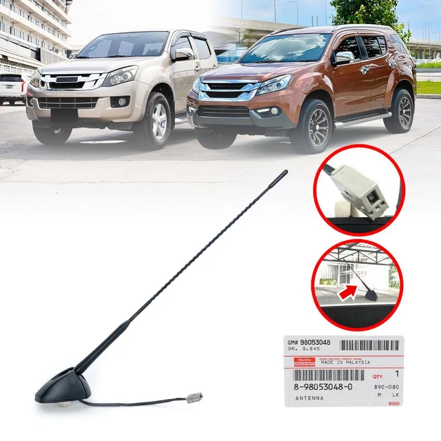 GENUINE PILLAR ANTENNA Radio Aerial Roof Mount For Isuzu D-Max MU-X ...