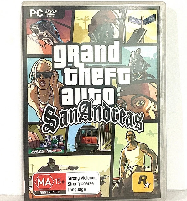 GRAND THEFT AUTO San Andreas Pc Game "Gc" Auz Seller $18.00 - PicClick AU