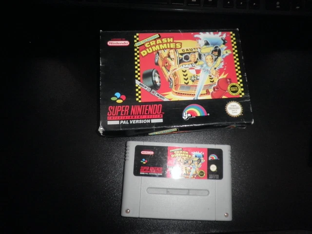 SUPER NINTENDO, SNES - incredible crash dummies - boxed £33.95 ...