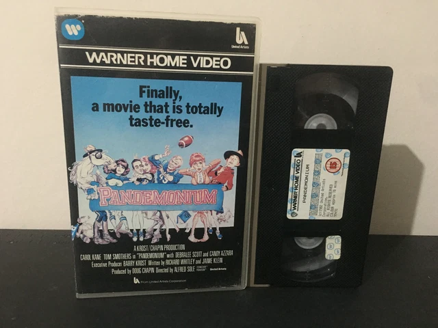 PANDEMONIUM PRE CERT Rental VHS Tape - Big Box Warner - Comedy EUR 10 ...