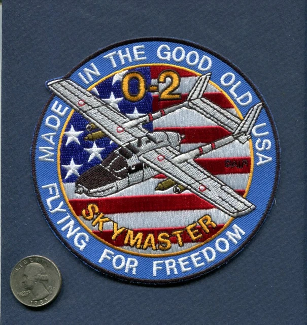 CESSNA O-2 SKYMASTER USAF Vietnam Era Tss Observation Escadron Patch ...
