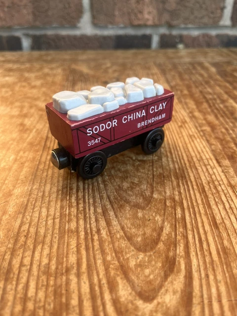 THOMAS THE TANK Engine & Friends - Holzeisenbahn Zug - SODOR CHINA CLAY ...