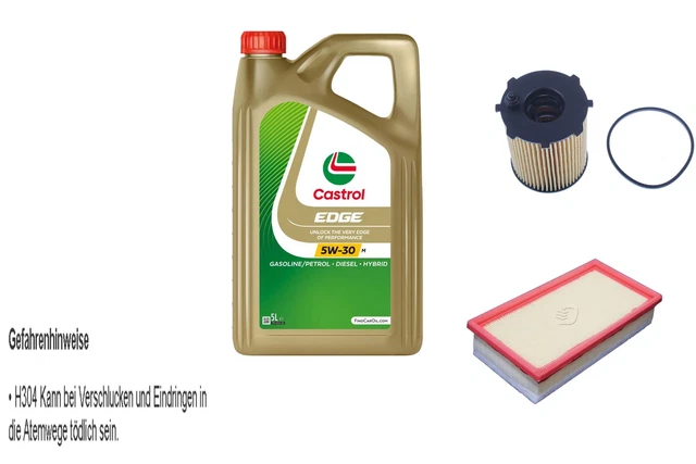 INSPECTION SET CASTROL edge 5W-30 M Moteur 5L pour Mini Cooper D EUR ...