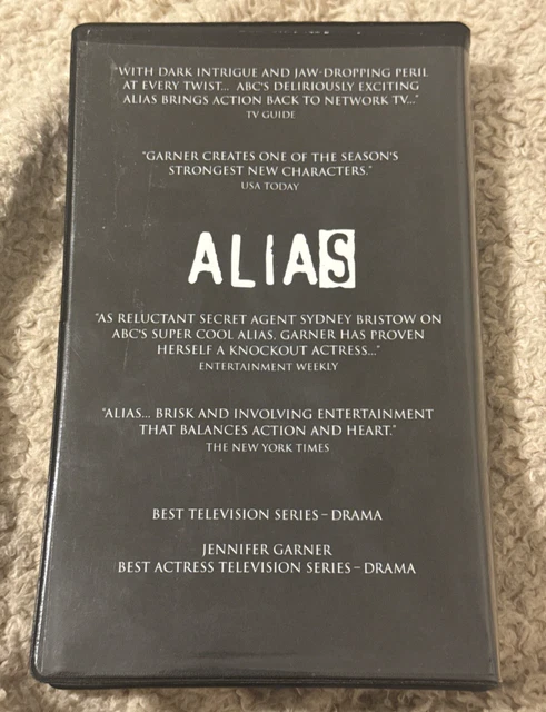 ALIAS REVIEW VHS Screener Best Actress Jennifer Garner Bradley Cooper ...