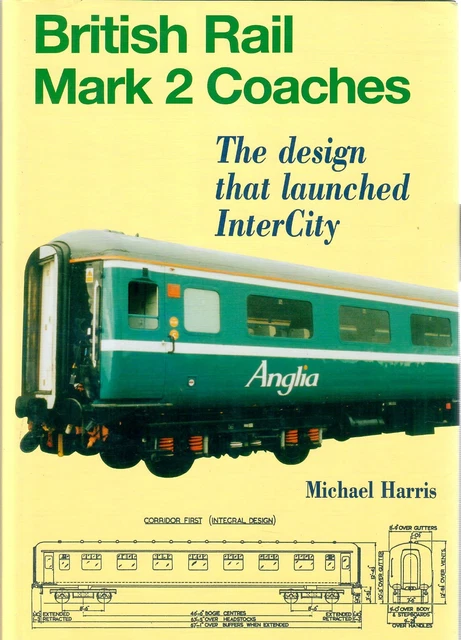 BRITISH RAIL MARK 2 Coaches, The Design That Launched InterCIty, M ...