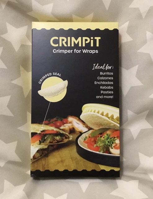 CRIMPIT CRIMPER For Wraps Kebabs Burritos & More. Brand New Boxed Item ...
