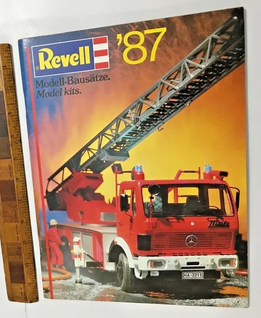 VINTAGE REVELL PLASTIC Model Kit 1987 Toy Fair Catalog German ...